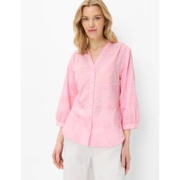 Brax Damen Bluse Style VELIA candy pink, Rosa, Gr. 34