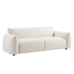Riess Ambiente riess-ambiente Outdoor Sofa SEAHAWK 210cm creme Aluminium Olefin wetterfest 2-Sitzer Couch