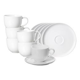 Ritzenhoff & Breker Ritzenhoff & Breker Espressotassen mit Untertassen Skagen 90 ml 6er Set