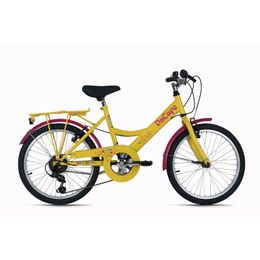 Dacapo Dacapo Kinderfahrrad 20'' Confetti Gelb 6 G&auml;nge RH 36 cm
