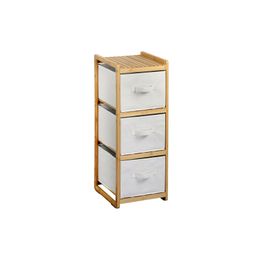 Kesper Regal mit 3 Boxen, Bambus, FSC