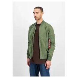 Bomberjacke Alpha Industries "MA-1 TT Light", Herren, Gr. L, gr&uuml;n (sage, gr&uuml;n), Obermaterial: 100% Nylon, Futter: 100% Nylon, Jacken Bomberjacke