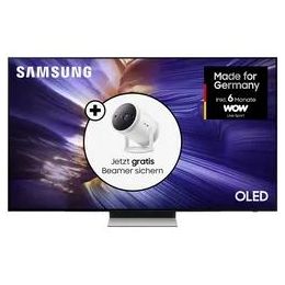 Samsung OLED-Fernseher "GQ77S91FAE", Energieeffizienz: F (A-G), graphitschwarz, 77 &prime;&prime;, Fernseher