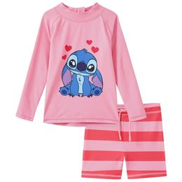 Topomini Disney Stitch UV-Set aus Badeshirt und Hose