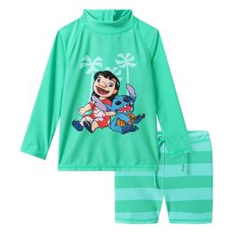 Topomini Disney Stitch UV-Set aus Badeshirt und Hose