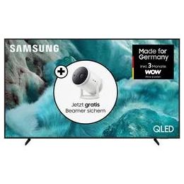 Samsung QLED-Fernseher "GQ85Q7F2AU QLED-Fernseher", Energieeffizienz: G (A-G), schwarz, 85 &prime;&prime;, Fernseher, Quantum HDR, Knox Security, Art Store, 3D Sound, Gaming Hub, AI TV, Topseller
