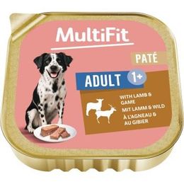 FIT+FUN MultiFit Nassfutter Hund Pastete mit Lamm und Wild 36x300 g