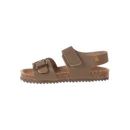 El Naturalista Leder-Sandalen in Hellbraun - 50% | Gr&ouml;&szlig;e 27 | Kindersandalen