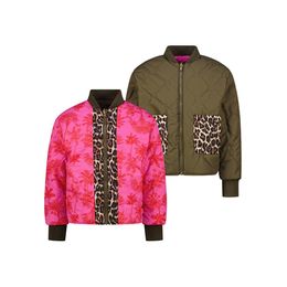 Vingino 2in1 Wendejacke in Pink/ Khaki - 53% | Gr&ouml;&szlig;e 140 | Kinderjacken