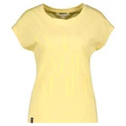 alife and kickin Rundhalsshirt ALIFE & KICKIN "Damen SigridAK P Kurzarmshirt, Shirt", Damen, Gr. M, elegance, panna cotta, 100% Baumwolle (Bio), Shirts Rundhalsshirt, leichtes Sommer-Top mit Print aus Bio-Baumwolle mit Rundhals