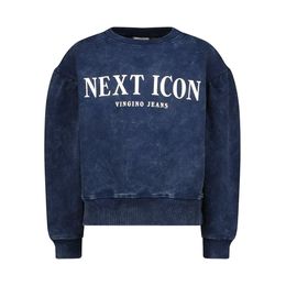 Vingino Sweatshirt in Dunkelblau - 55% | Gr&ouml;&szlig;e 128 | Kinder-sweatshirts-jacken