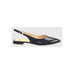 H&ouml;gl H&ouml;gl Leder-Slingballerinas "Mona" in Anthrazit - 40% | Gr&ouml;&szlig;e 38 | Damen-ballerinas