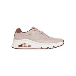 Skechers Leder-Sneakers "Uno Icon" in Beige - 23% | Gr&ouml;&szlig;e 48,5 | Damen-sneakers