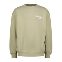 Vingino Sweatshirt in Khaki - 50% | Gr&ouml;&szlig;e 152 | Kinder-sweatshirts-jacken