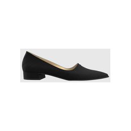H&ouml;gl H&ouml;gl Leder-Ballerinas in Schwarz - 43% | Gr&ouml;&szlig;e 38,5 | Damen-ballerinas