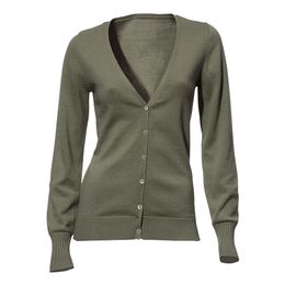 Heine Cardigan in Oliv - 52% | Gr&ouml;&szlig;e 44 | Damen-pullover-cardigans
