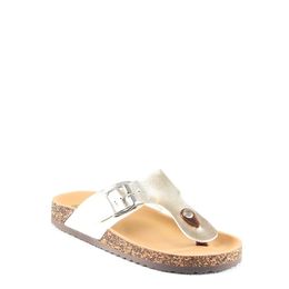 C ́M Zehentrenner in Gold - 55% | Gr&ouml;&szlig;e 39 | Damen-sandalen