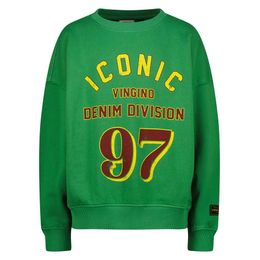 Vingino Sweatshirt in Gr&uuml;n - 49% | Gr&ouml;&szlig;e 140 | Kinder-sweatshirts-jacken