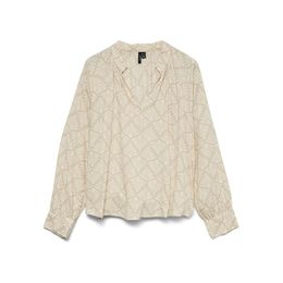 V&eacute;ro Moda Vero Moda Bluse in Beige - 57% | Gr&ouml;&szlig;e S | Damen-blusen