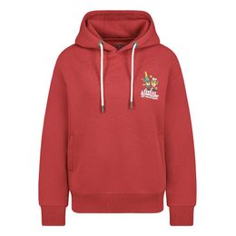 Sublevel Hoodie in Rot - 60% | Gr&ouml;&szlig;e S | Damen-sweatshirts-jacken