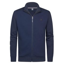 PETROL INDUSTRIES Sweatjacke in Dunkelblau - 47% | Gr&ouml;&szlig;e M | Herren-sweatshirts-jacken