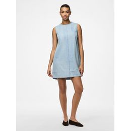 Pieces Kleid "Flora" in Hellblau - 60% | Gr&ouml;&szlig;e S | Damen-kleider