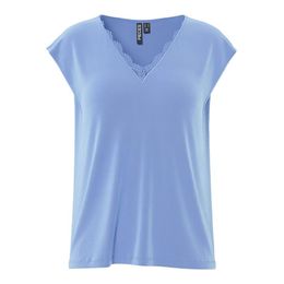Pieces Shirt "Kamala" in Hellblau - 40% | Gr&ouml;&szlig;e S | Damen-tops