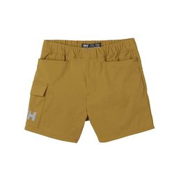 Helly Hansen Funktionscargoshorts "QD" in Hellbraun - 73% | Gr&ouml;&szlig;e 116 | Kinderhosen