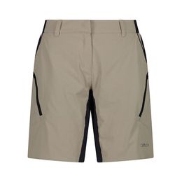 CMP 3in1-Fahrradshorts in Beige - 61% | Gr&ouml;&szlig;e 42 | Damen-sporthosen