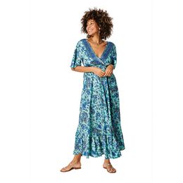 Aller Simplement Kleid in T&uuml;rkis/ Blau - 83% | Gr&ouml;&szlig;e 34-40 | Damen-kleider