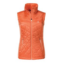 Sch&ouml;ffel Sch&ouml;ffel Hybridweste "Stams" in Orange - 74% | Gr&ouml;&szlig;e 38 | Damen-outdoorjacken