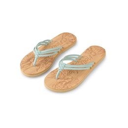 O`Neill O'Neill Zehentrenner "Ditsy" in T&uuml;rkis - 41% | Gr&ouml;&szlig;e 41 | Damen-sandalen