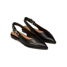Marc O'Polo Marc O ́Polo Leder-Slingballerinas in Schwarz - 41% | Gr&ouml;&szlig;e 39 | Damen-ballerinas