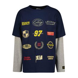 Vingino Longsleeve in Dunkelblau - 50% | Gr&ouml;&szlig;e 176 | Kinder-sweatshirts-jacken