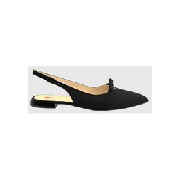 H&ouml;gl H&ouml;gl Leder-Slingballerinas "Pretty" in Schwarz - 43% | Gr&ouml;&szlig;e 37,5 | Damen-ballerinas