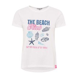 Zwillingsherz Shirt "The Beach" in Wei&szlig; - 50% | Gr&ouml;&szlig;e L | Damen-tops
