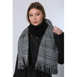 Lucky Bees Schal in Schwarz - (L)185 x (B)75 cm - 46% | Damen-schals-tuecher