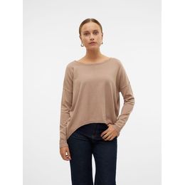 V&eacute;ro Moda Vero Moda Pullover in Hellbraun - 75% | Gr&ouml;&szlig;e XS | Damen-pullover-cardigans