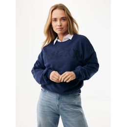 Mexx Sweatshirt in Dunkelblau - 55% | Gr&ouml;&szlig;e XS | Damen-sweatshirts-jacken