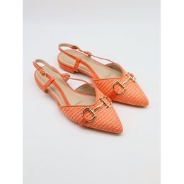 Bellucci Slingballerinas in Orange - 68% | Gr&ouml;&szlig;e 37 | Damen-ballerinas