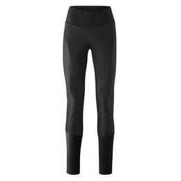 Gonso Softshell-Fahrradleggings in Schwarz - 62% | Gr&ouml;&szlig;e 34 | Damen-sporthosen