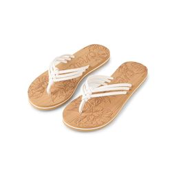 O`Neill O'Neill Zehentrenner "Ditsy" in Wei&szlig; - 41% | Gr&ouml;&szlig;e 39 | Damen-sandalen