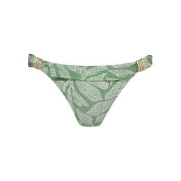 Barts Bikini-Hose "Akamu" in Salbei/ Wei&szlig; - 62% | Gr&ouml;&szlig;e 42 | Damen-bademode