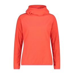 CMP Fleecehoodie in Orange - 58% | Gr&ouml;&szlig;e 38 | Damen-sweatshirts-jacken