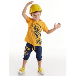 Denokids 2tlg. Outfit in Dunkelblau/ Gelb - 63% | Gr&ouml;&szlig;e 104 | Kinder-oberteile