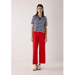 More & More More & More Shirt in Dunkelblau/ Wei&szlig; - 48% | Gr&ouml;&szlig;e 40 | Damen-tops