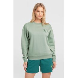 O`Neill O'Neill Sweatshirt in Gr&uuml;n - 41% | Gr&ouml;&szlig;e L | Damen-sweatshirts-jacken