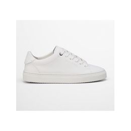Marc O'Polo Marc O ́Polo Leder-Sneakers in Wei&szlig; - 59% | Gr&ouml;&szlig;e 37 | Damen-sneakers