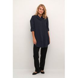 Kaffe Bluse in Dunkelblau - 44% | Gr&ouml;&szlig;e 42 | Damen-blusen