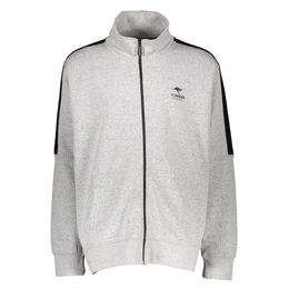 Roadsign Sweatjacke in Hellgrau - 65% | Gr&ouml;&szlig;e 3XL | Damen-sweatshirts-jacken